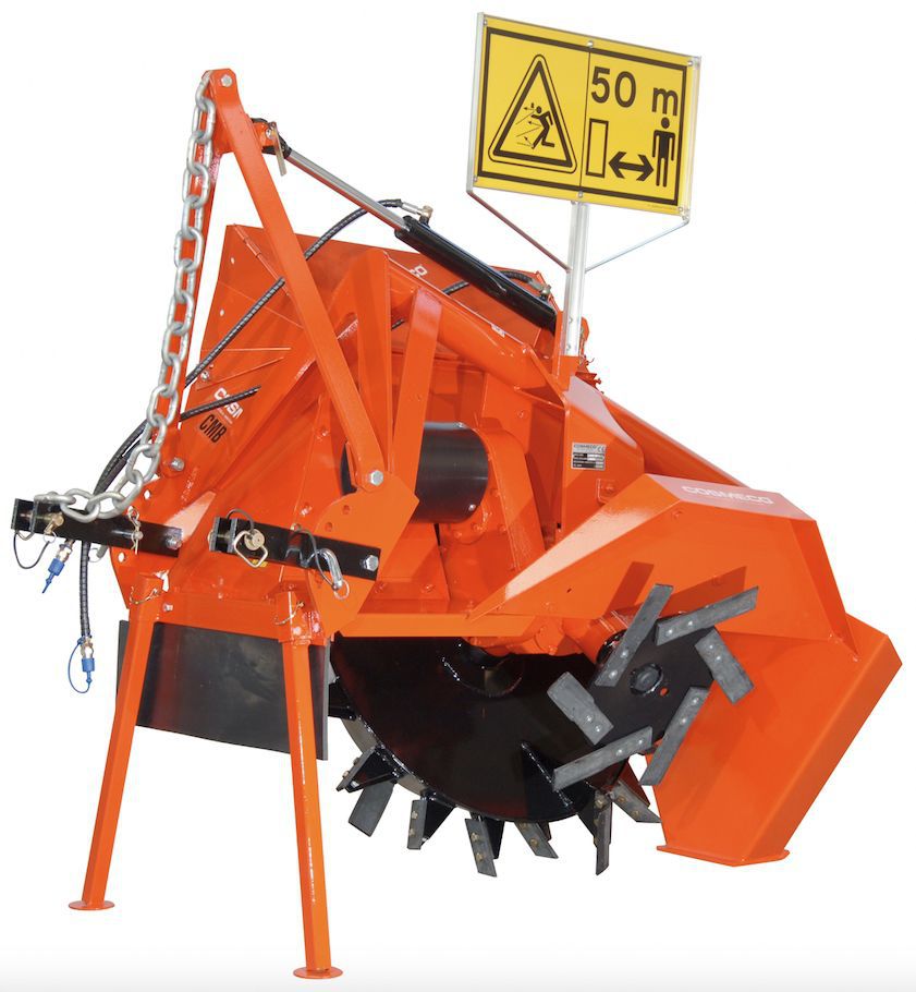 Single-wheel ditcher - CMB series - COSMECO s.r.l. - double-wheel