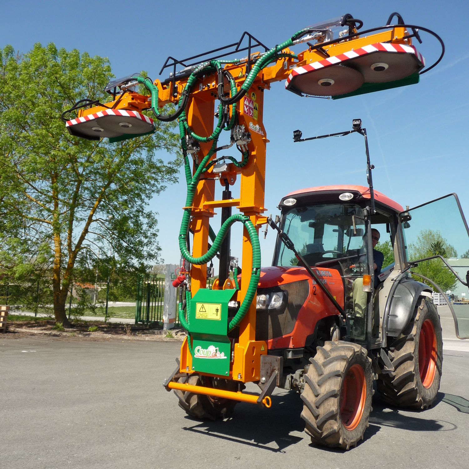 Arboriculture pruning machine - Cosmos 300D - COUP'ECO - tractor ...