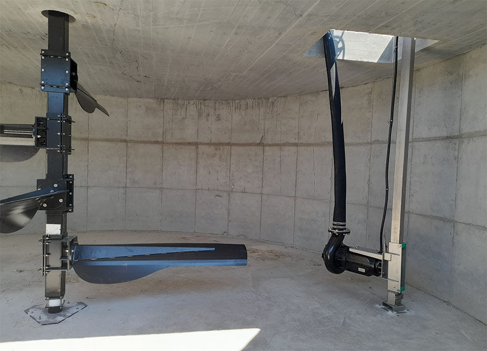 Vertical slurry mixer - MXP SERIES - CRI-MAN S.p.A. - electrically ...