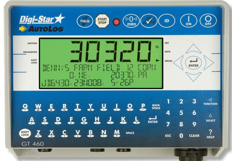 Portable weight indicator - GT 460 - Digi-Star International - for tractors