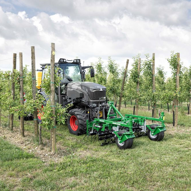 Spring tine harrow - GREEN.RAKE VARIO - Düvelsdorf Handelsgesellschaft ...