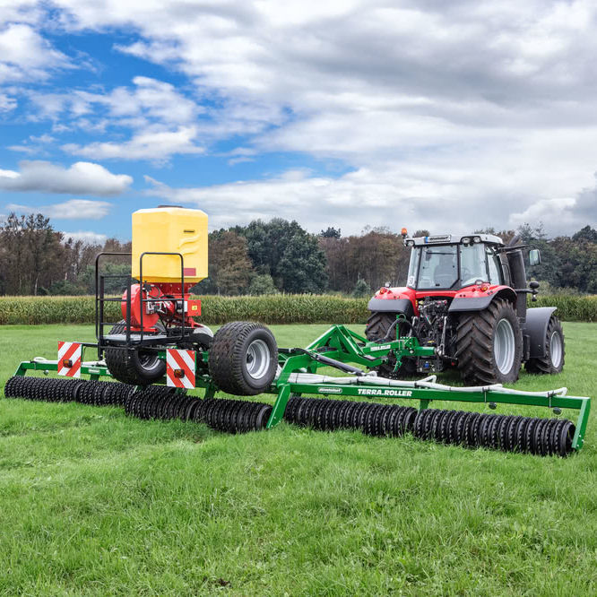 Grading land roller - TERRA.ROLLER expert - Düvelsdorf ...