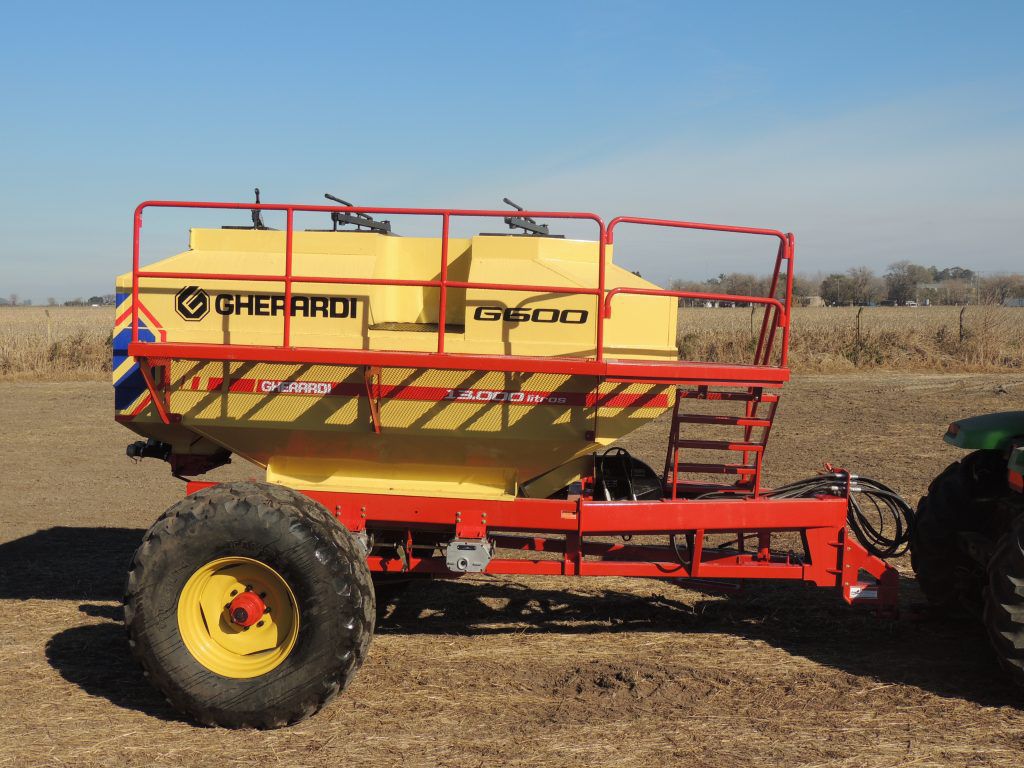 Hopper seed drill - E. Gherardi e Hijos S.A. - with fertilizer applicator