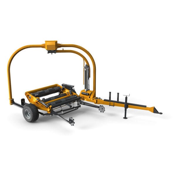 Individual bale wrapper - SIDELINER 1540 M - ELHO - round / towed