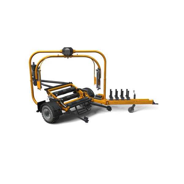 Individual bale wrapper - SIDELINER 1790 PRO - ELHO - round / automatic ...