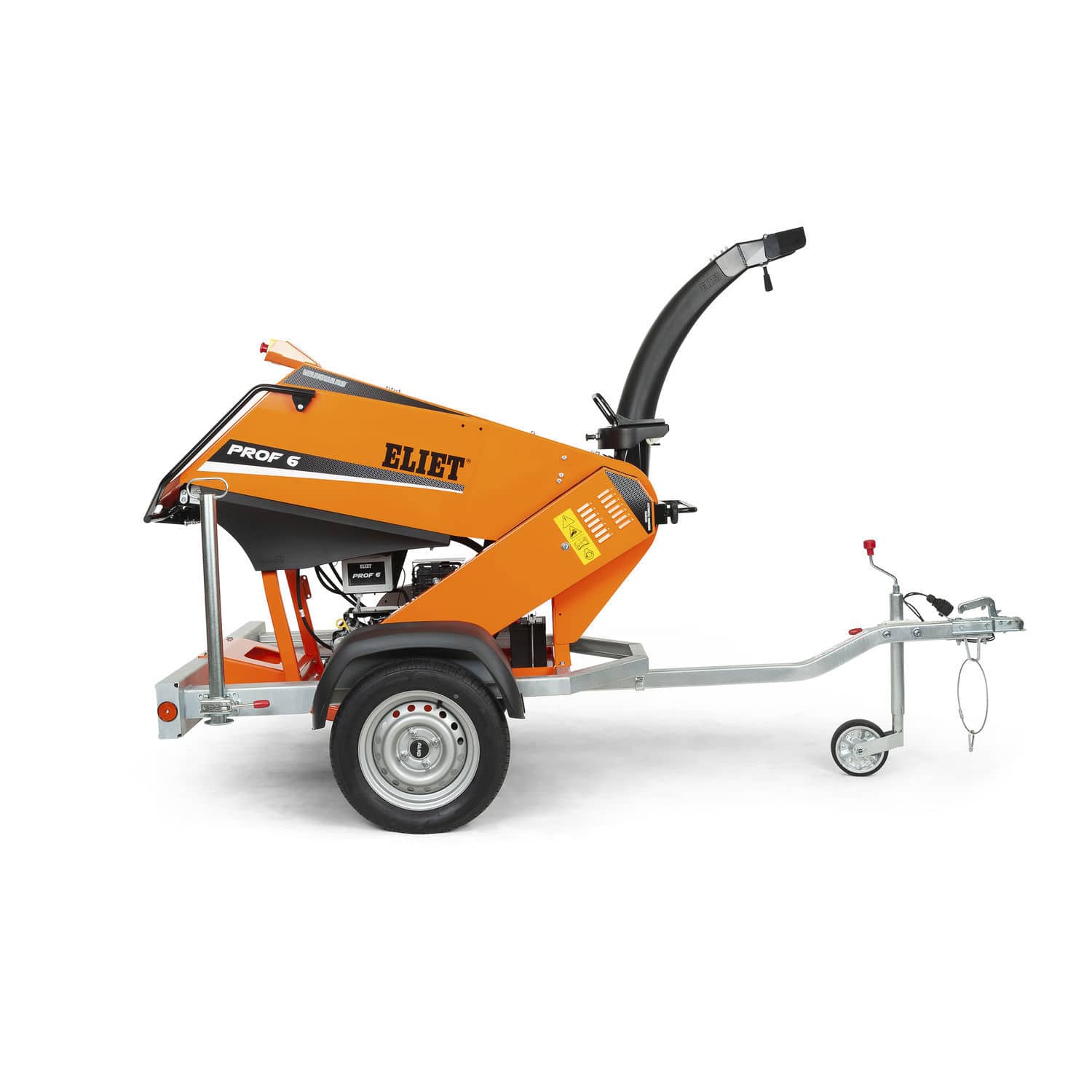 Wheeled wood shredder - Prof 6 On Road - ELIET EUROPE - with combustion ...