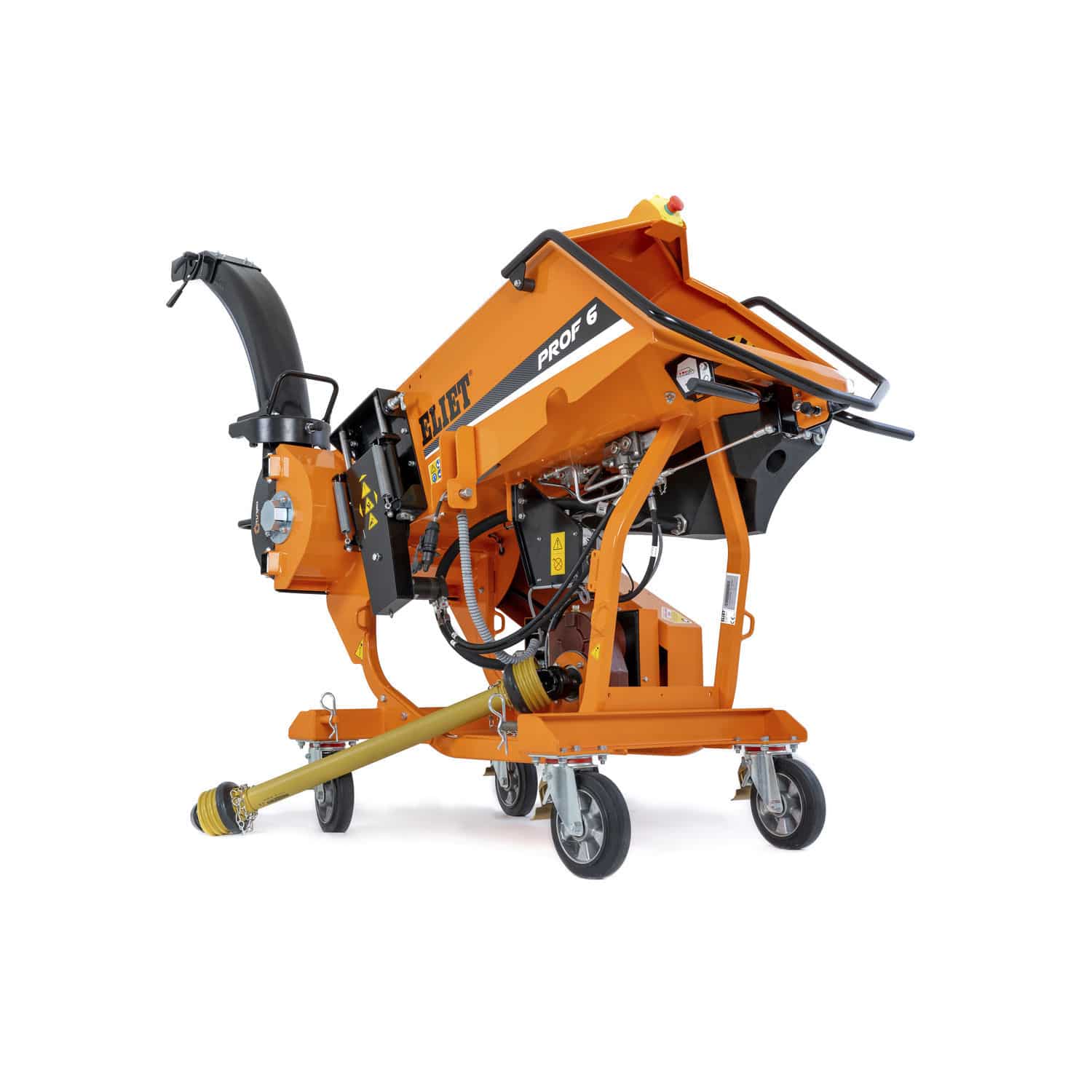 Self-propelled wood shredder - Prof 6 - ELIET EUROPE - PTO-driven