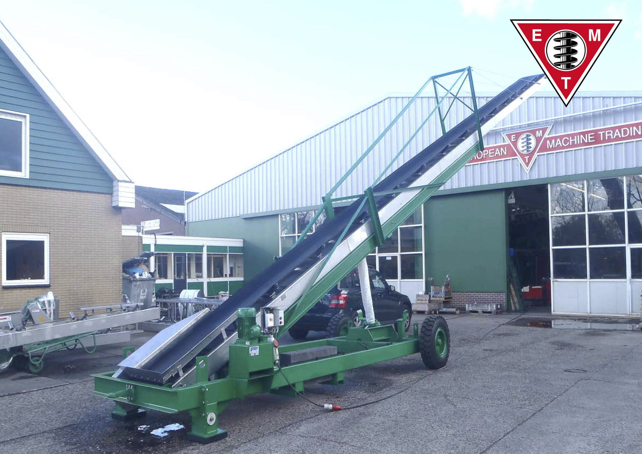 Grain conveyor - EMT - belt / pump / mobile