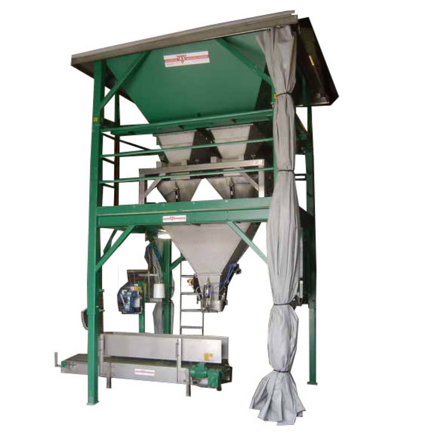 Grain bagger - portable - EMT - for big bags