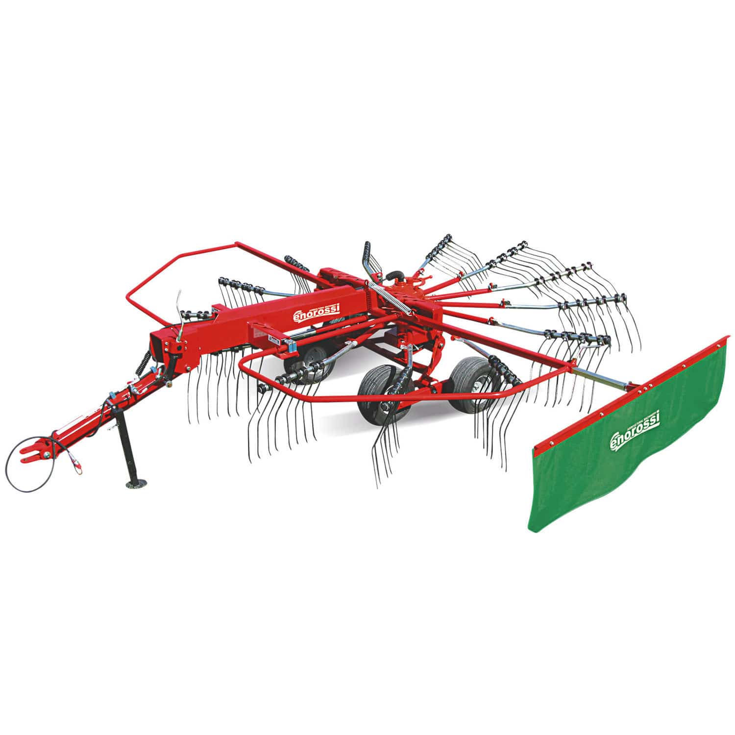 Rotary rake - RR 420-EVO - Enorossi - side delivery / single-rotor