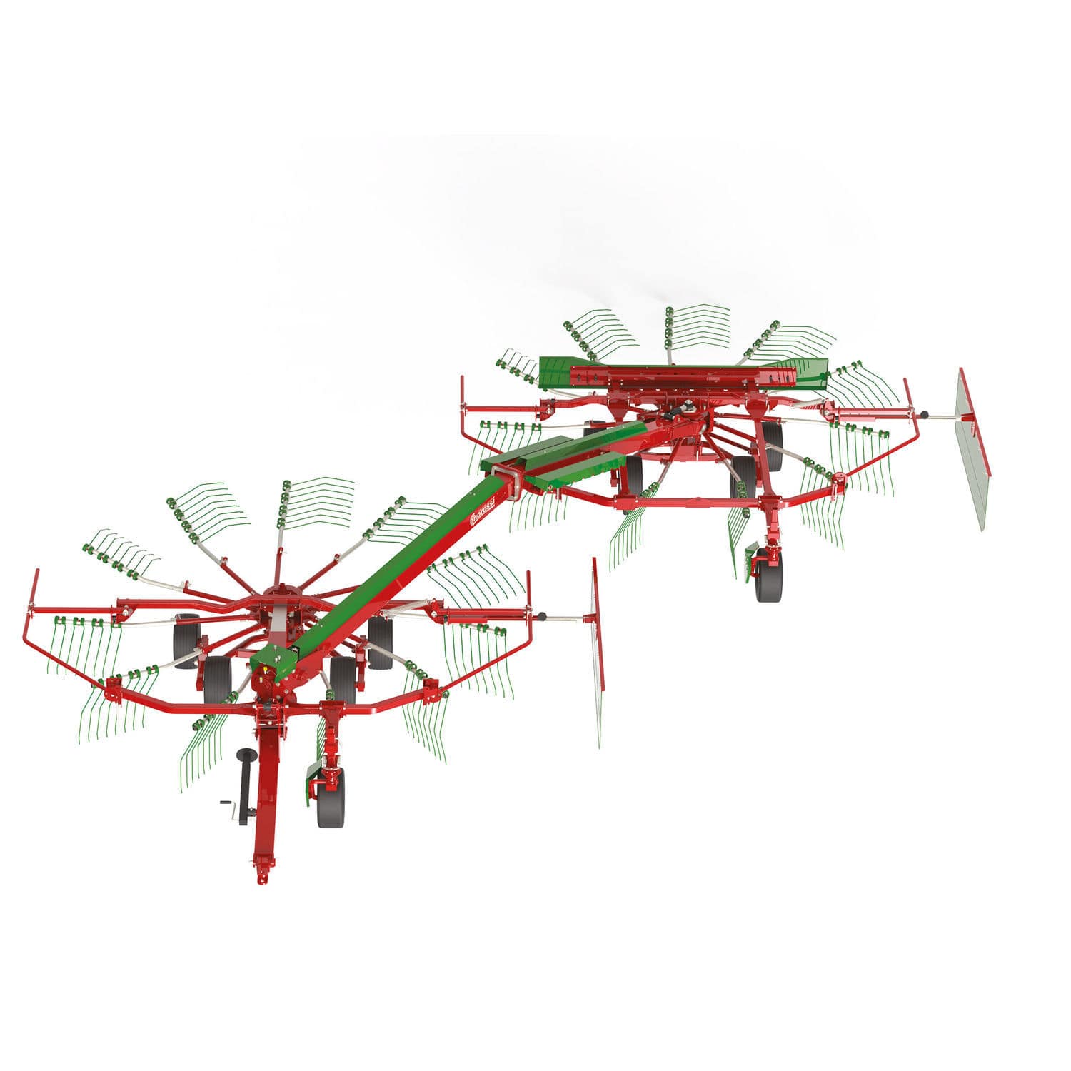 Rotary rake - TRACER 780 - Enorossi - center delivery / side delivery ...