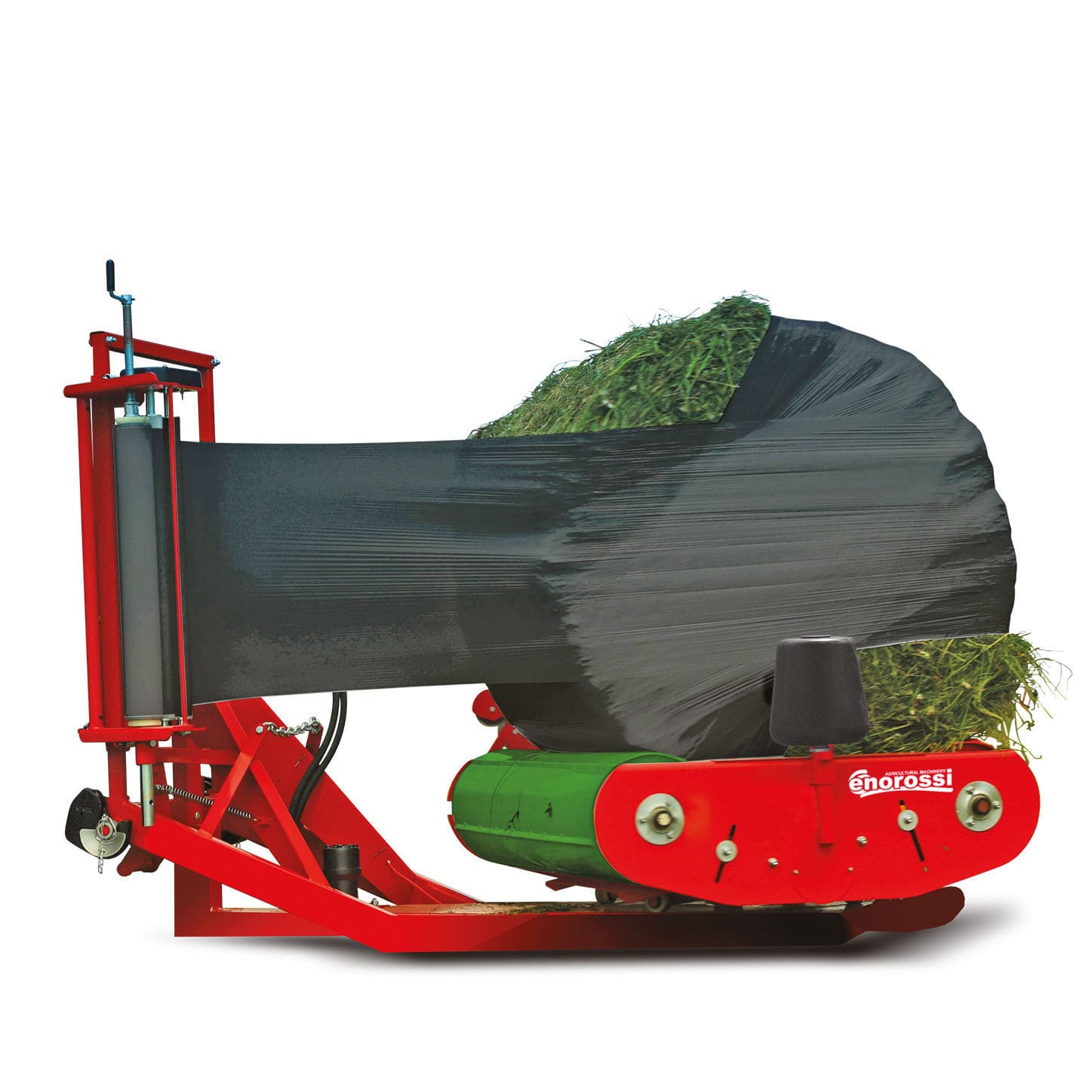Individual bale wrapper - BW150 - Enorossi - round / semi-automatic