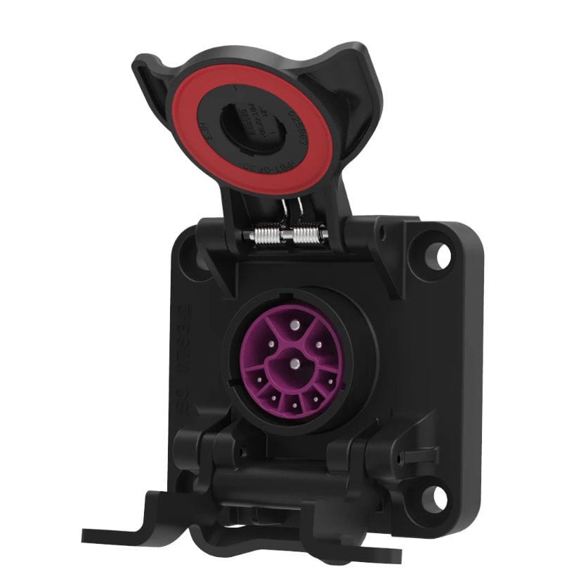 Socket connector - 153109 - ERICH JAEGER GmbH + Co. KG - ISOBUS / 12 V ...