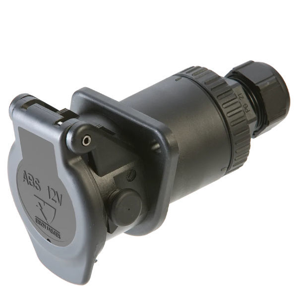 Socket power connector - 141071 - ERICH JAEGER GmbH + Co. KG - ABS ...