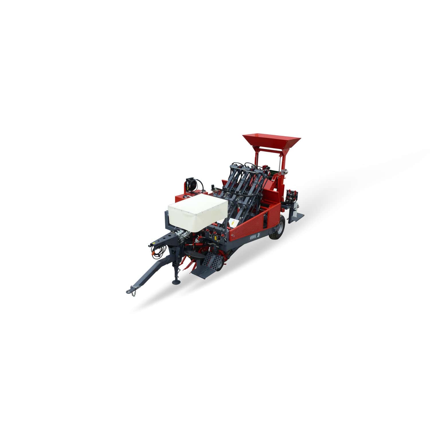 Garlic harvester machine - RES - ERME SAS - towed / 2-row