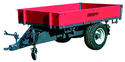 Tipping trailer - RP M - ERREPPI Srl - mounted / agricultural / with ...