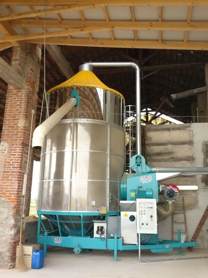 Rice dryer - ES series - ESMA SRL - stationary