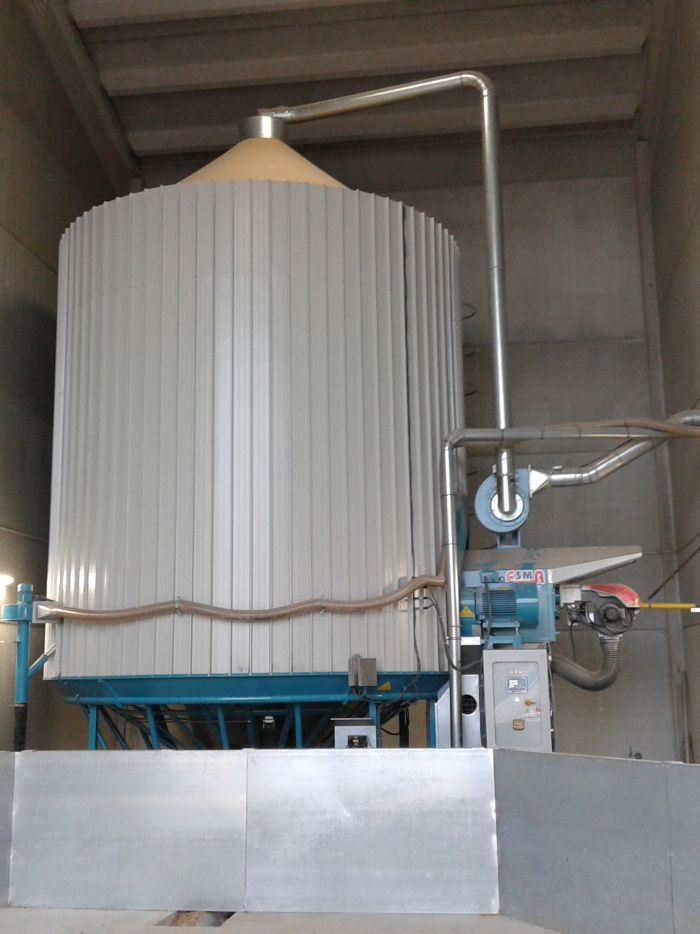 Rice dryer - ES series - ESMA SRL - stationary