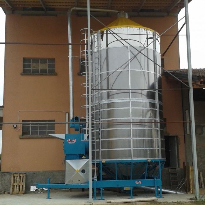 Rice dryer - ES series - ESMA SRL - stationary