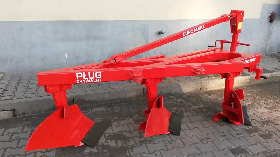 Mouldboard plow - PZ Series - Euro-Masz - mounted / 3-shank / furrow
