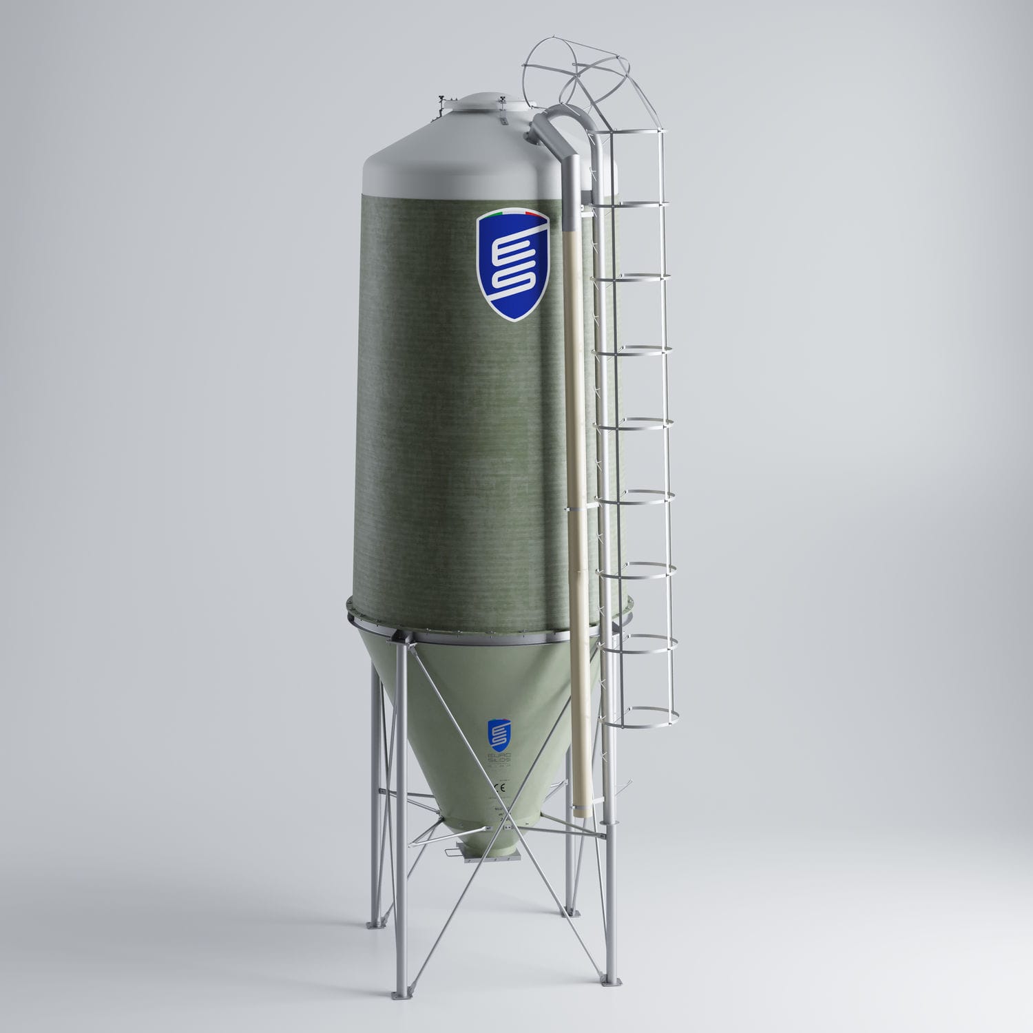 Feed silo - MEP series - EUROSILOS SIRP s.r.l. - forage / fiberglass ...