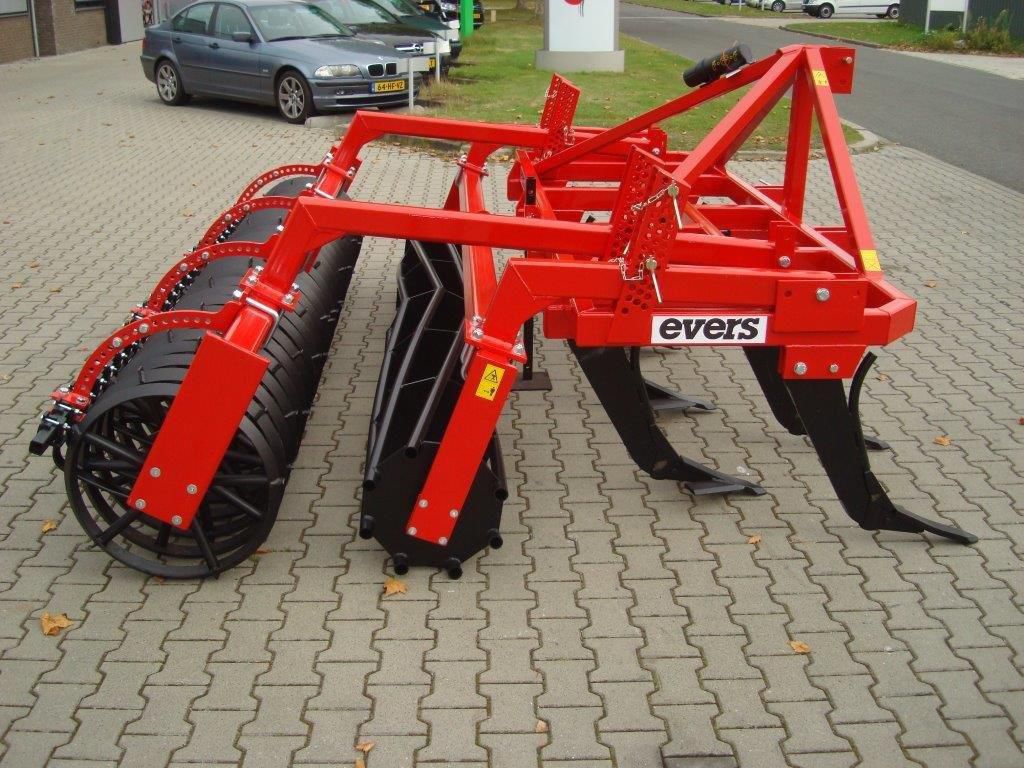 Mounted field cultivator - Haflinger - EVERS Agro B.V. - with roller / rigid tine / 3-point hitch