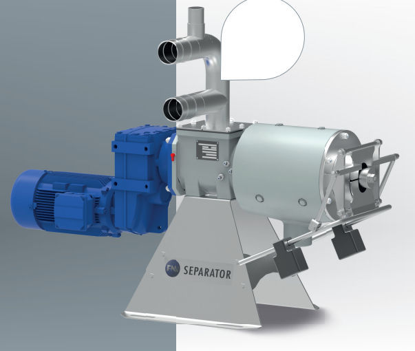 Screw slurry separator - PSS 1.1-300 - FAN Separator GmbH