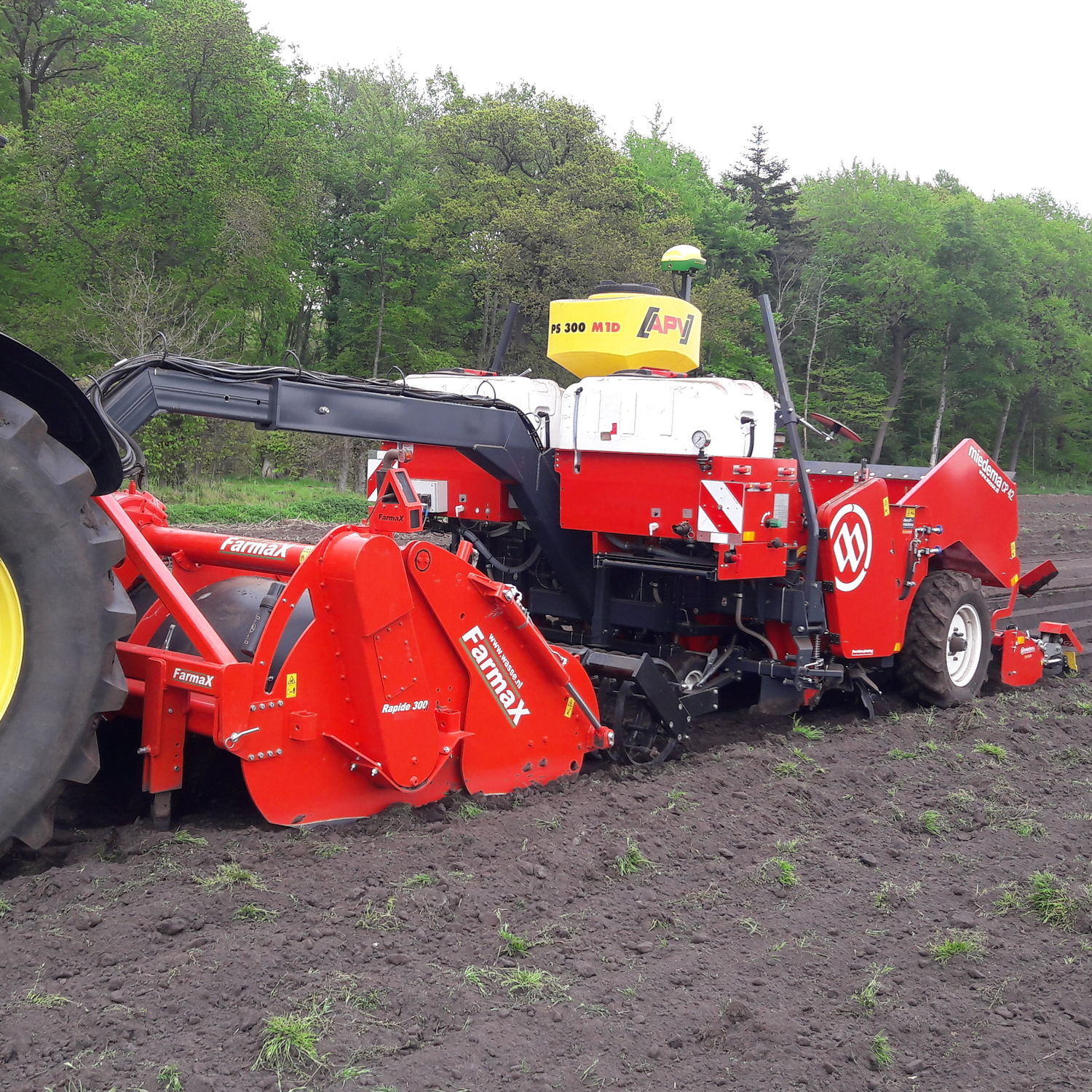 PTO-driven spader - Rapide Series - Farmax Metaaltechniek B.V.