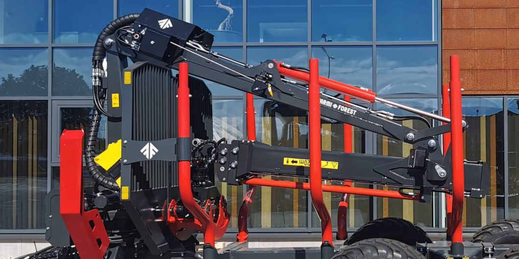 Tractor-mounted forestry crane - CR59 - FARMI FOREST Corporation ...