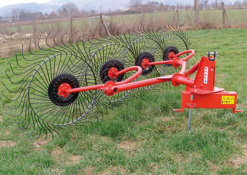 Wheel rake - RP series - FAZA srl - side delivery / multi-rotor