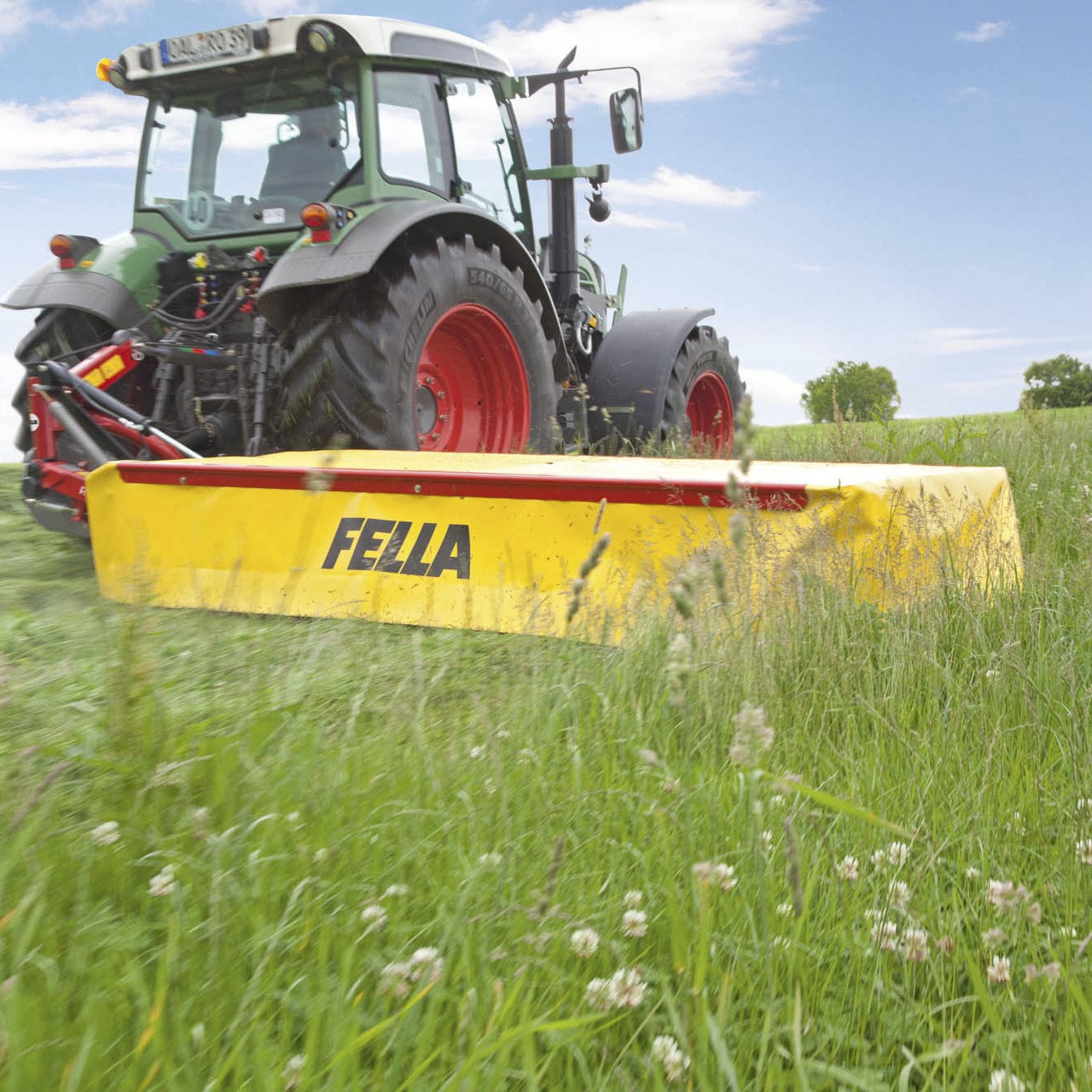 Rear-mount mower - RAMOS 168 - 288 Series - FELLA AGCO Feucht GmbH - disc