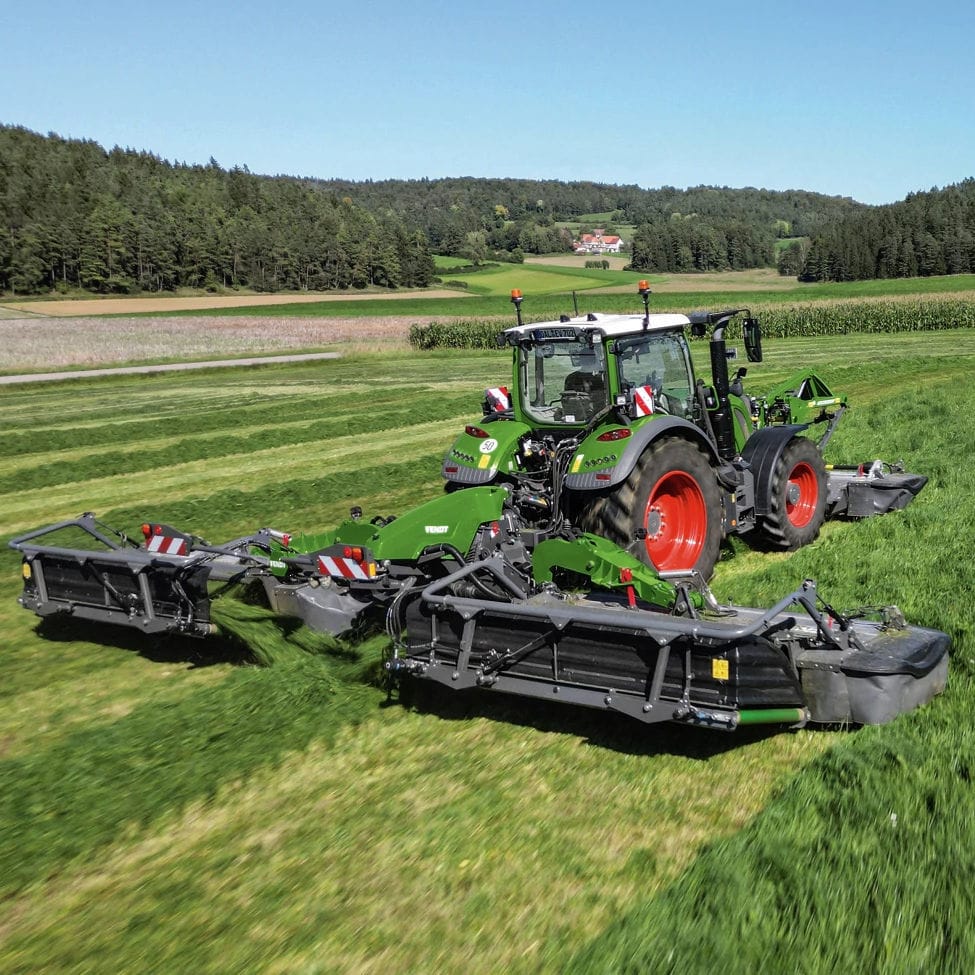 Mounted mower - Slicer - AGCO GmbH - front / flail / with conditioner