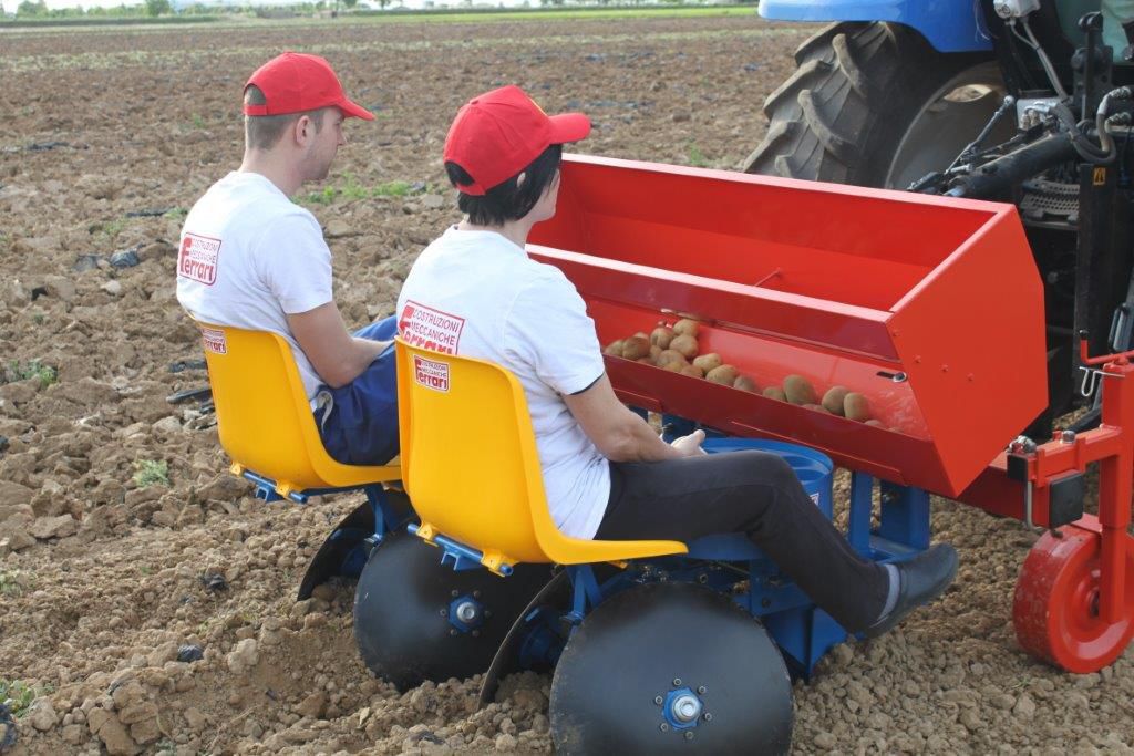Potato planter - FPM - Ferrari GROWTECH - manual / 2-row / towed