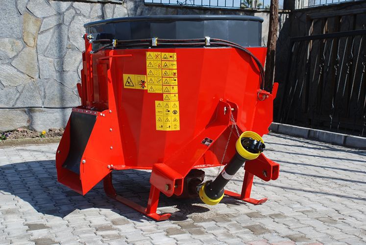 Vertical feed mixer - FMV1,5S - Fimaks Makina - horizontal / mounted ...