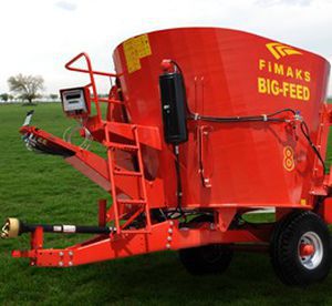 Vertical feed mixer - FMV 8S - Fimaks Makina - horizontal / trailed ...