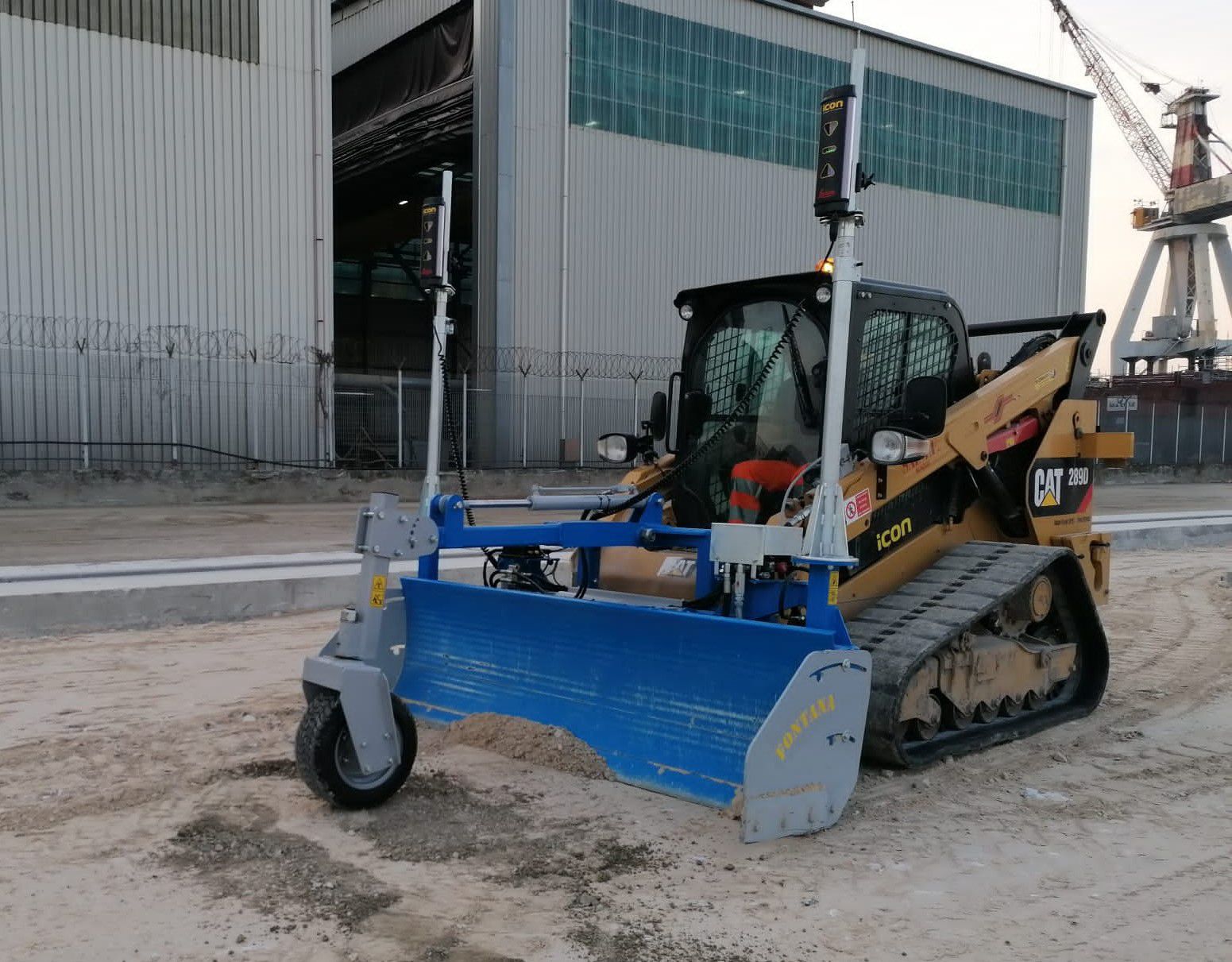 Road leveler - GEOBLADE series - Fontana S.r.l. - attrezzature agricole ...