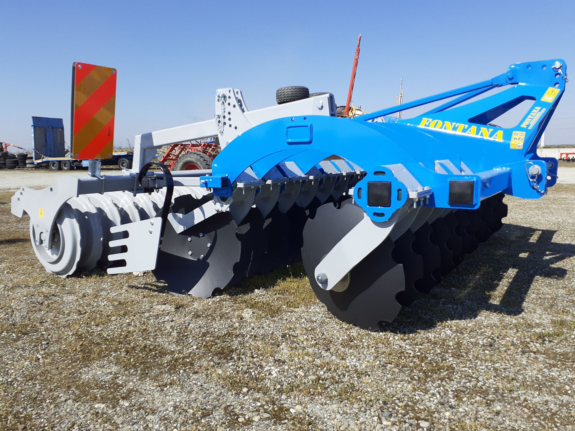 Mounted disc harrow - SPRING series - Fontana S.r.l. - attrezzature ...