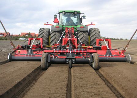 Stone burier with hydraulic adjustment - TG45 series - FORIGO ROTER ITALIA