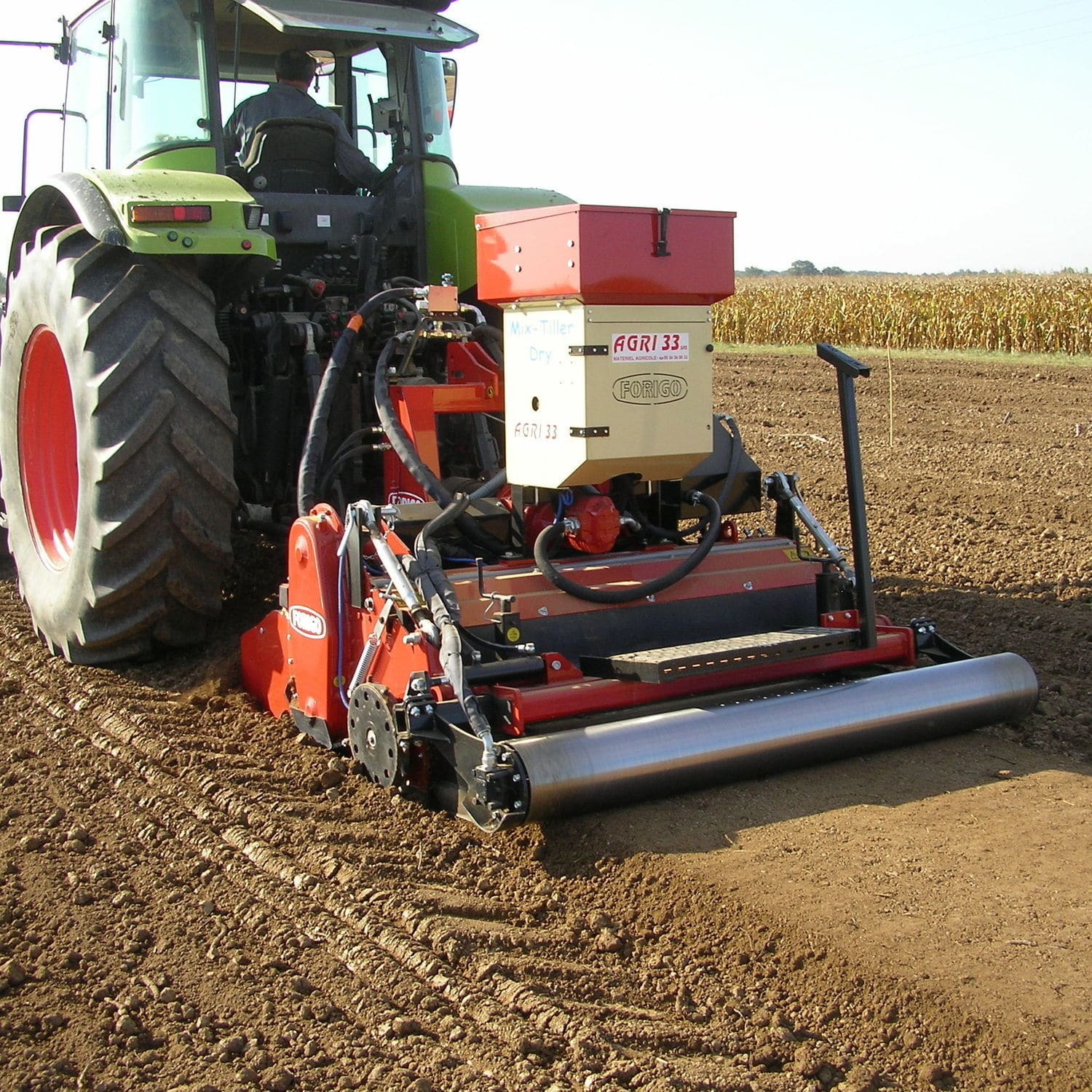 Stone burier with fumigation system - Mix-Tiller Dry 40 - FORIGO ROTER ...