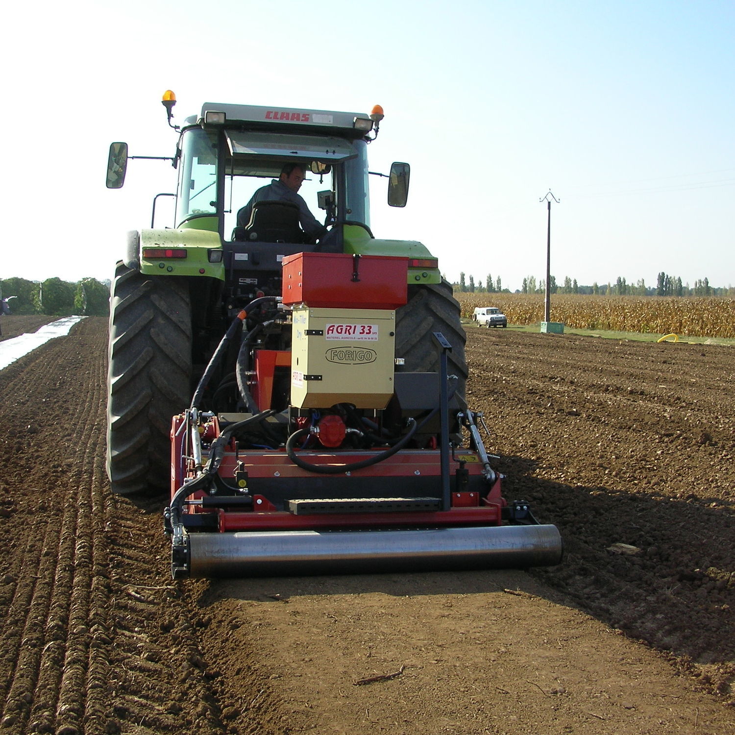 Stone burier with roller - Mix-Tiller Dry 45 - FORIGO ROTER ITALIA ...