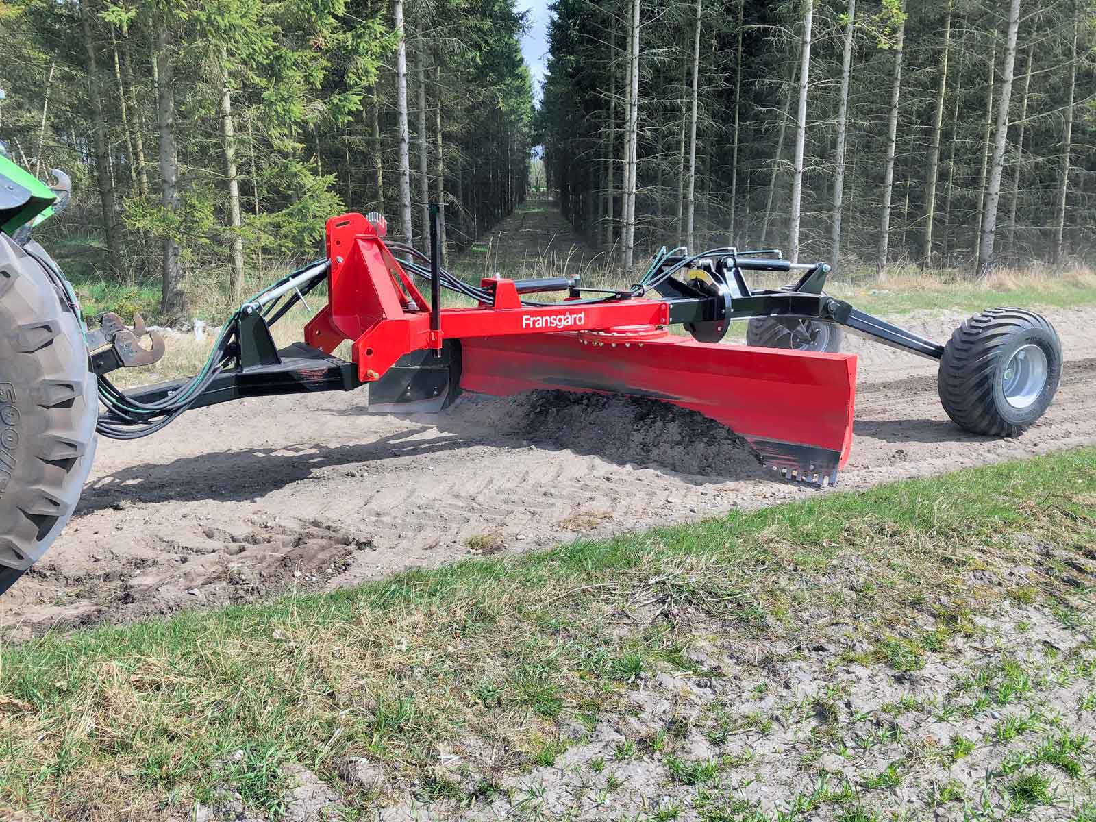 Road leveler - GT-AUS - FRANSGARD Maskinfabrik A/S - hydraulic