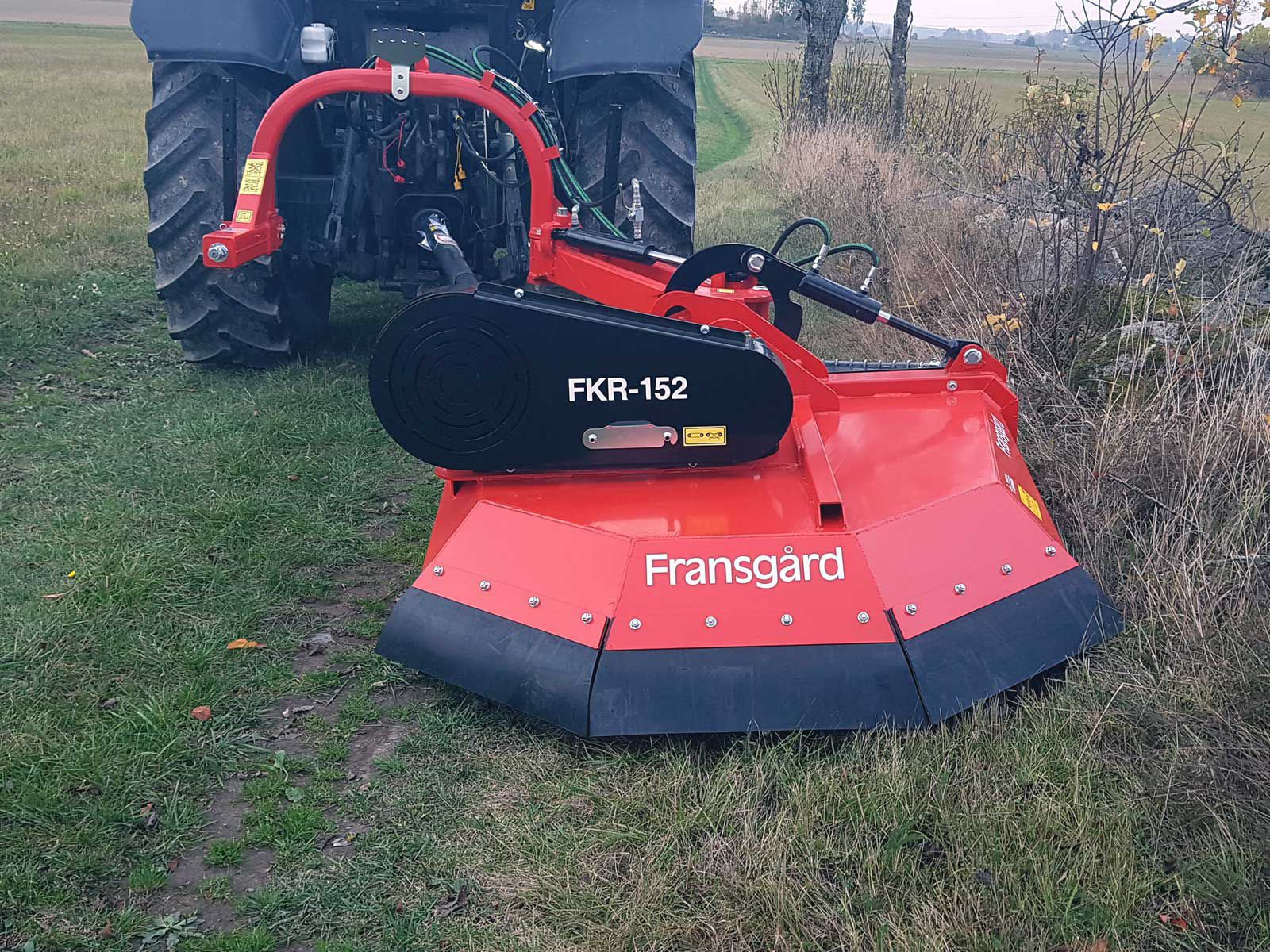 Mounted mower - FKR-152 - FRANSGARD Maskinfabrik A/S - chain / PTO-driven