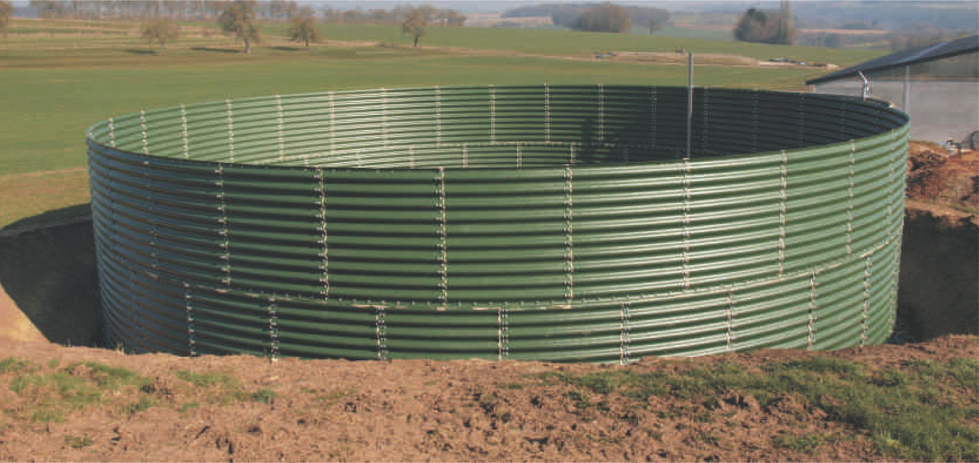 Slurry tank - Fritz Paulmichl GmbH - underground / plastic / steel