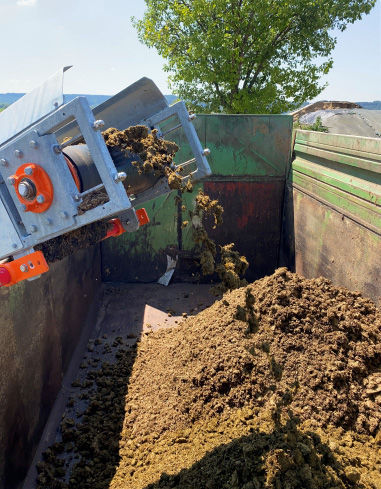 Mobile slurry separator - PM300 TWIN - Fritz Paulmichl GmbH - screw ...