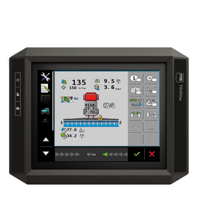 ISOBUS control terminal - TOUCH 800 - MASCHIO GASPARDO - on-board / for tractors