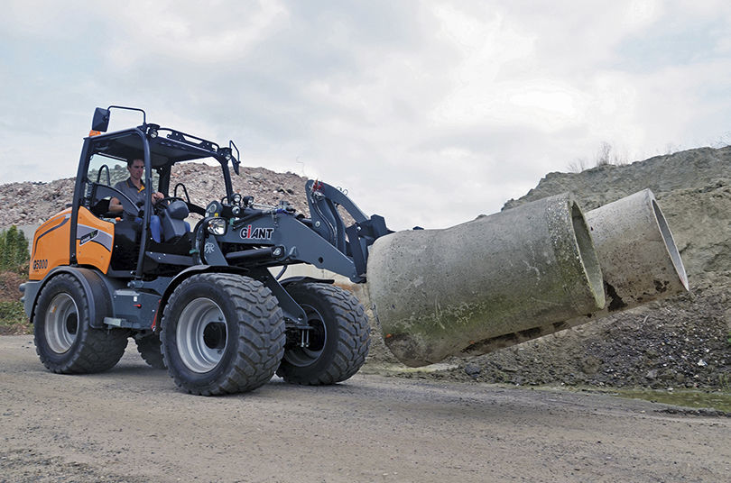 Rubber-tired loader - G5000 X-TRA - GIANT - TOBROCO Machinery - with ...