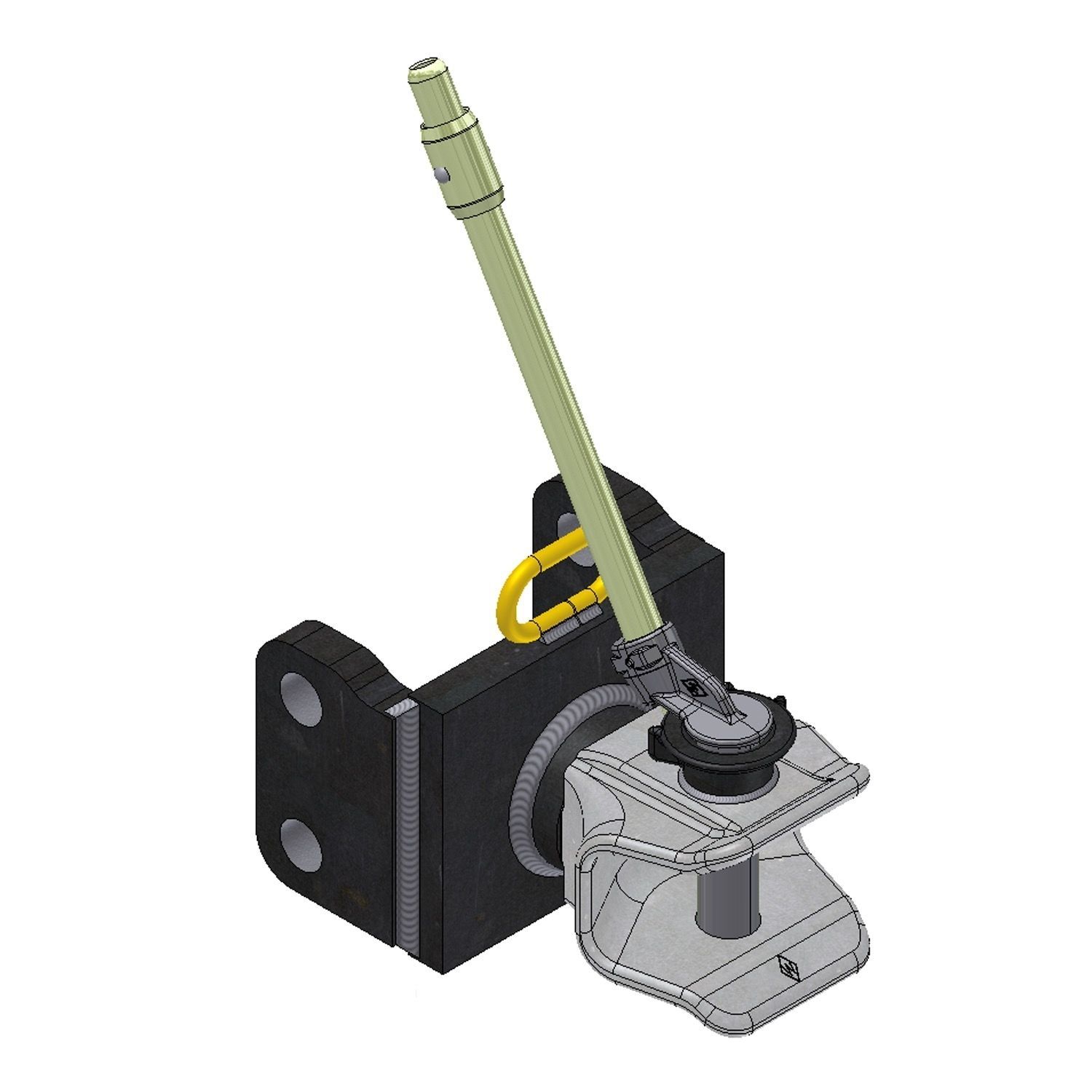 Flange hitch yoke - KU5410/843ZB335 - Walterscheid GmbH - for trailers ...