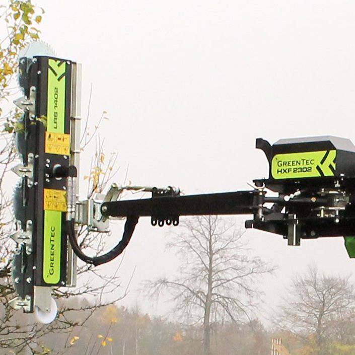 Mulching tool carrier arm - HXF 2302 Series - GreenTec A/S - tree pruning