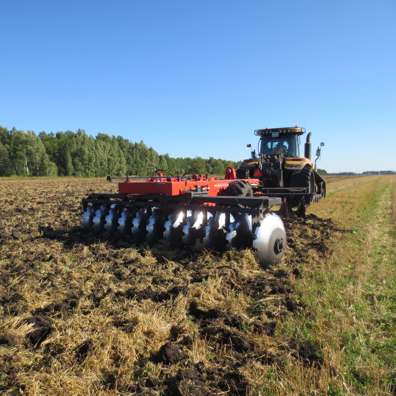 Towed disc harrow - Explor T80 - GREGOIRE BESSON - 2-section / with ...
