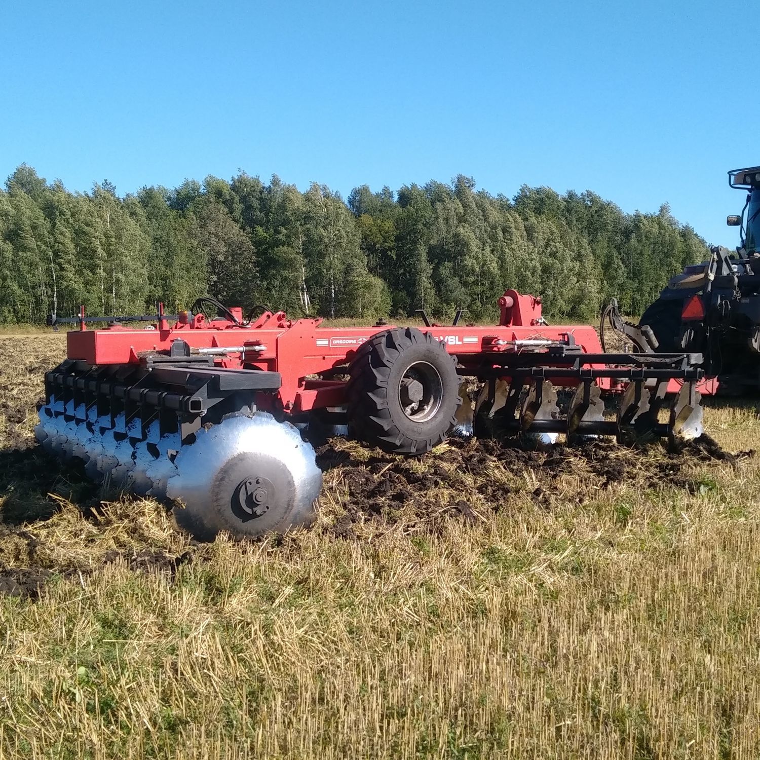 Towed disc harrow - Explor T90 - GREGOIRE BESSON - 2-section / with ...